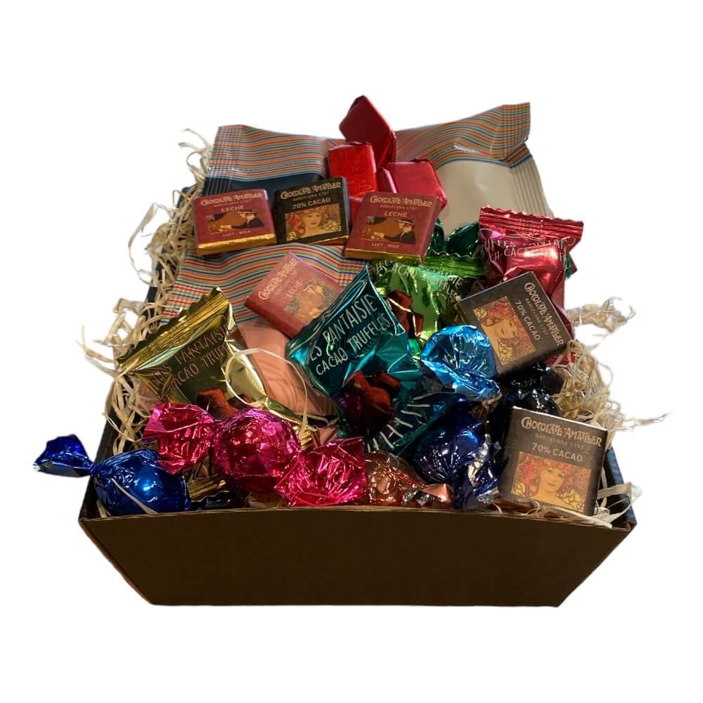Køb en uforglemmelig chokoladeoplevelse med denne gavekurv